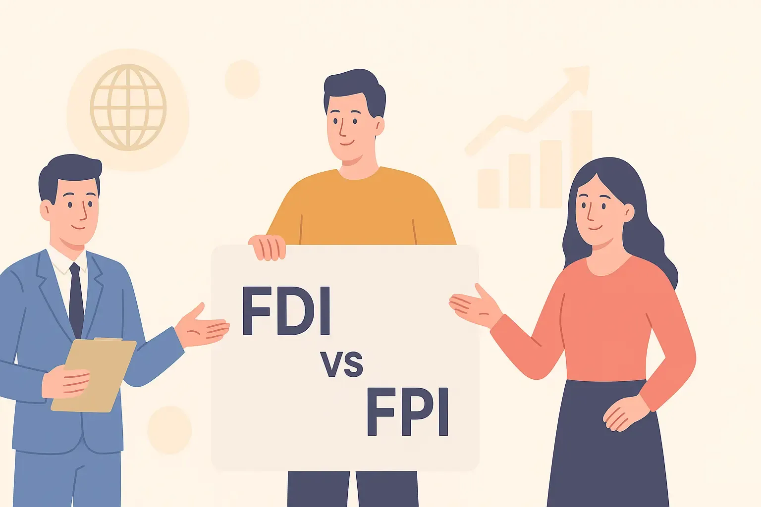 FDI vs FPI: Meaning, Differences & Examples Explained | Kotak Neo