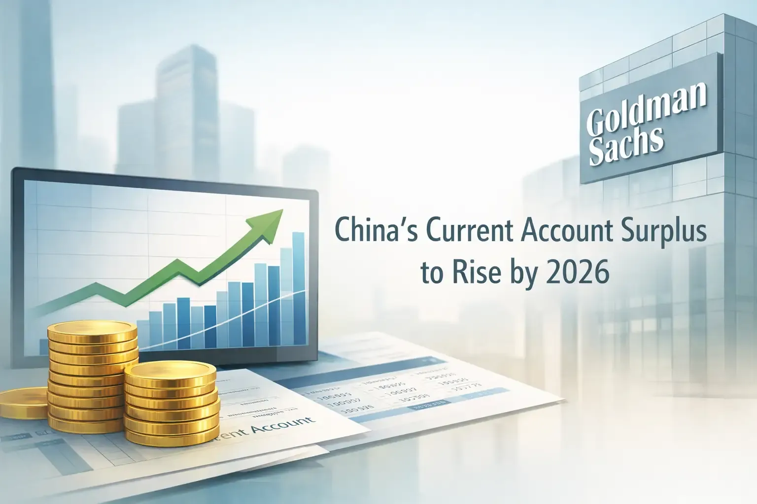 Goldman Raises China’s 2026 Current Account Surplus Forecast