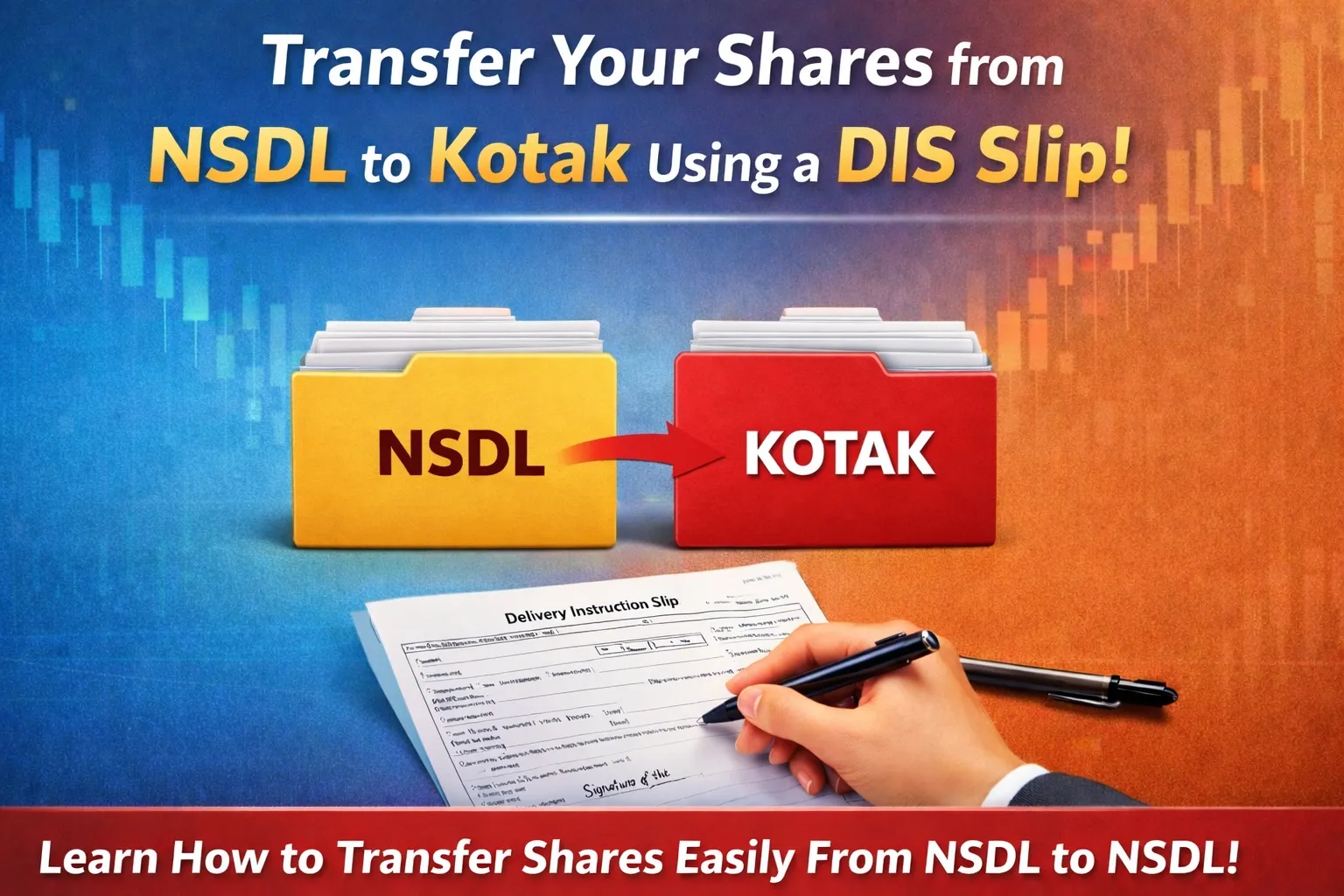 Transferring Within NSDL: Offline Transfer via DIS Slip