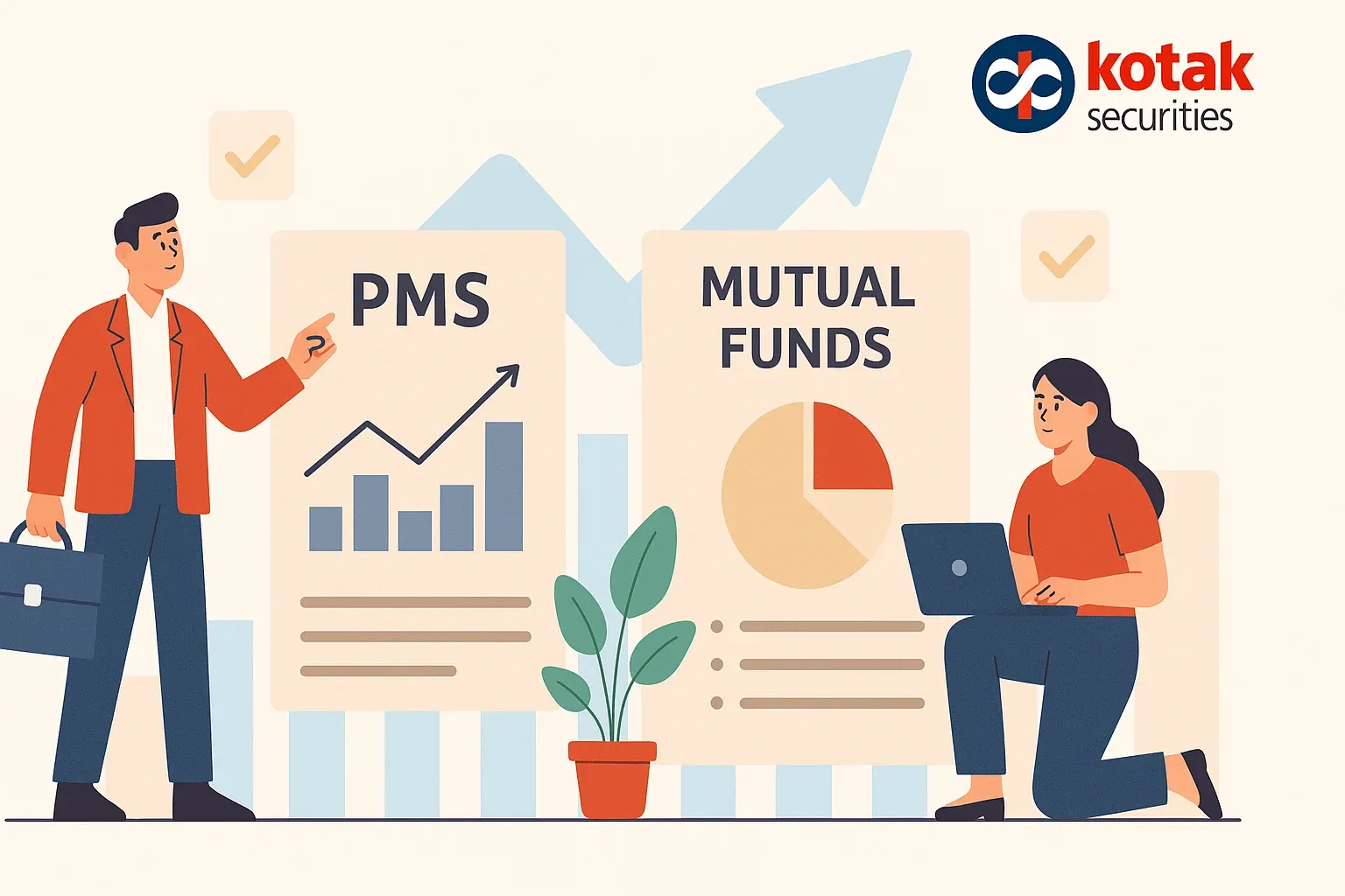 PMS vs Mutual Funds: Key Differences & Benefits of Both Options | Kotak Neo